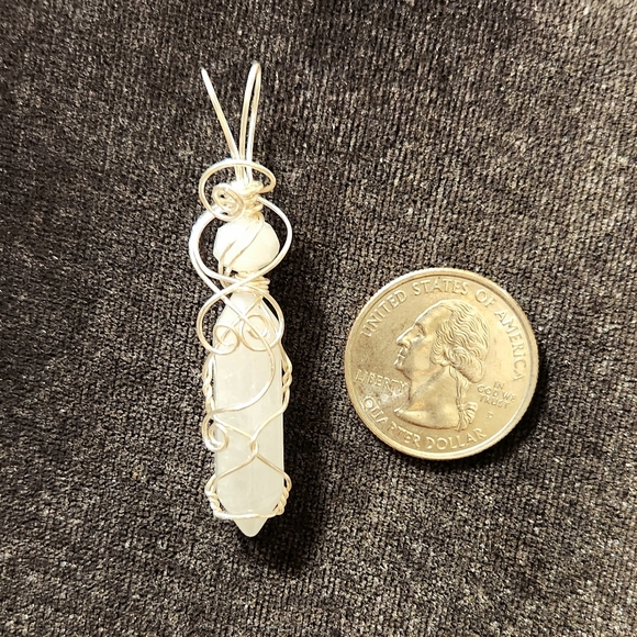 Hand Crafted | Jewelry | Crystal Necklace Quartz Necklace Quartz ...
